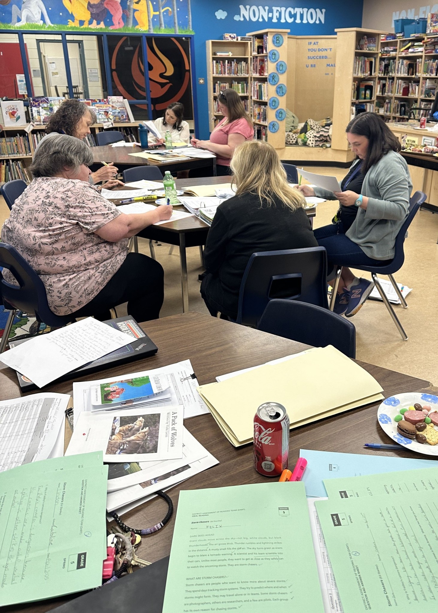 Marking and Anchoring Student Assessment - Cataline Elementary