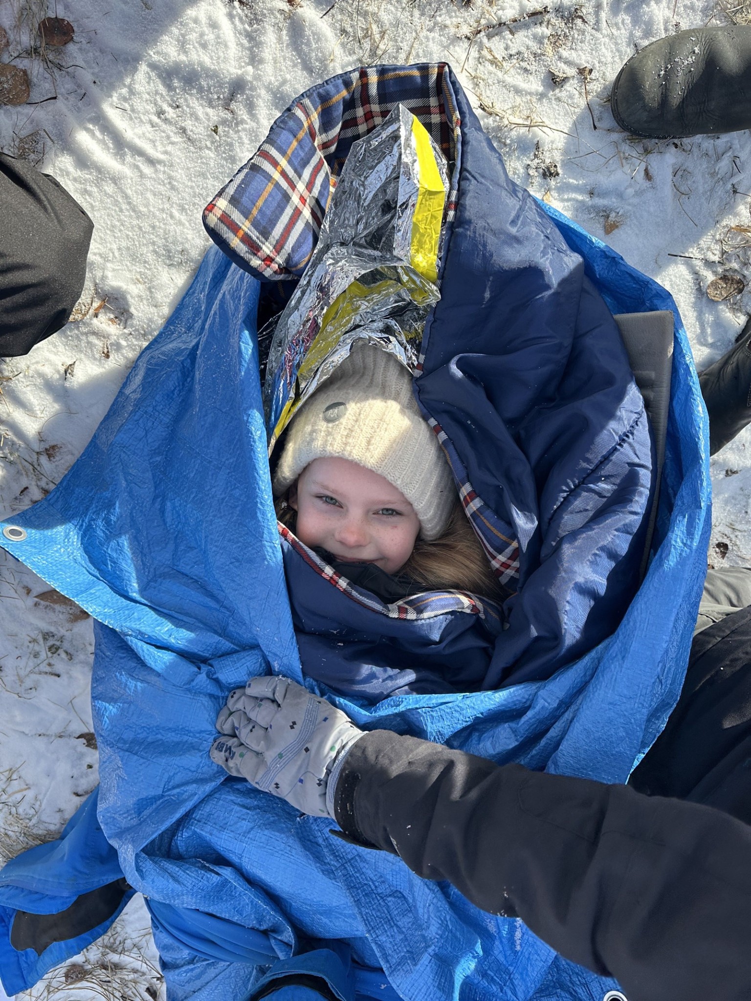 Cold Weather Training at Scout Island - Cataline Elementary